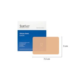 Scarban Elastic Silicone Sheets 5 x 7.5cm - Scar Treatment & Prevention