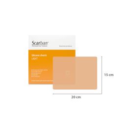Scarban Light Silicone Sheets: Flexible Scar Treatment with UV Protection