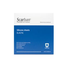 Scarban Elastic Silicone Sheet XXL for Abdominal Scar