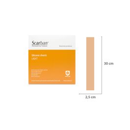 Scarban Light Silicone Sheets: Flexible Scar Treatment with UV Protection