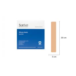 Scarban Elastic Silicone Sheets 5 x 30cm - Scar Treatment & Prevention