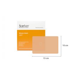 Scarban Light Silicone Sheets: Flexible Scar Treatment with UV Protection