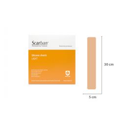 Scarban Light Silicone Sheets: Flexible Scar Treatment with UV Protection