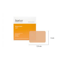 Scarban Light Silicone Sheets: Flexible Scar Treatment with UV Protection